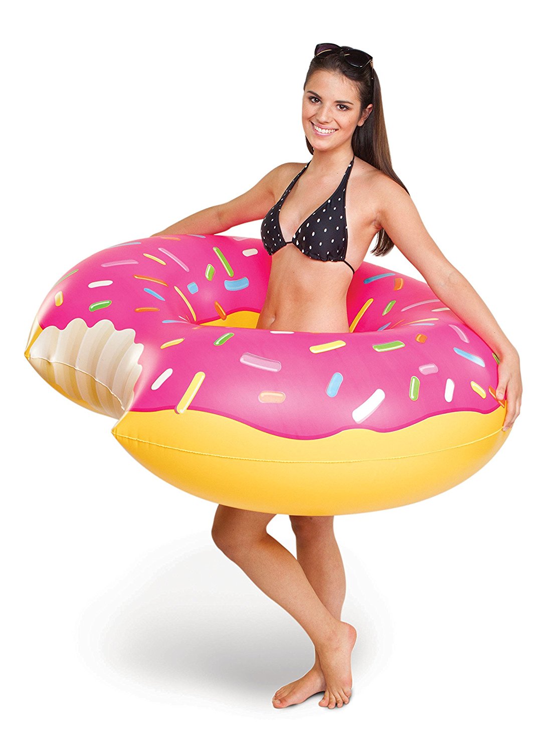 Gigantic Donut Pool Float – White Elephant Gifts